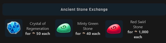 Ancient Stone Shop -> RED STONES!!! | Xanje