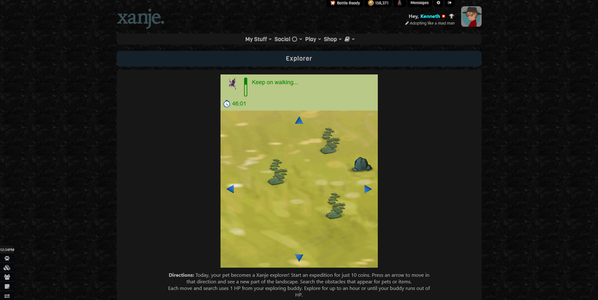 Explorer glitch? | Xanje